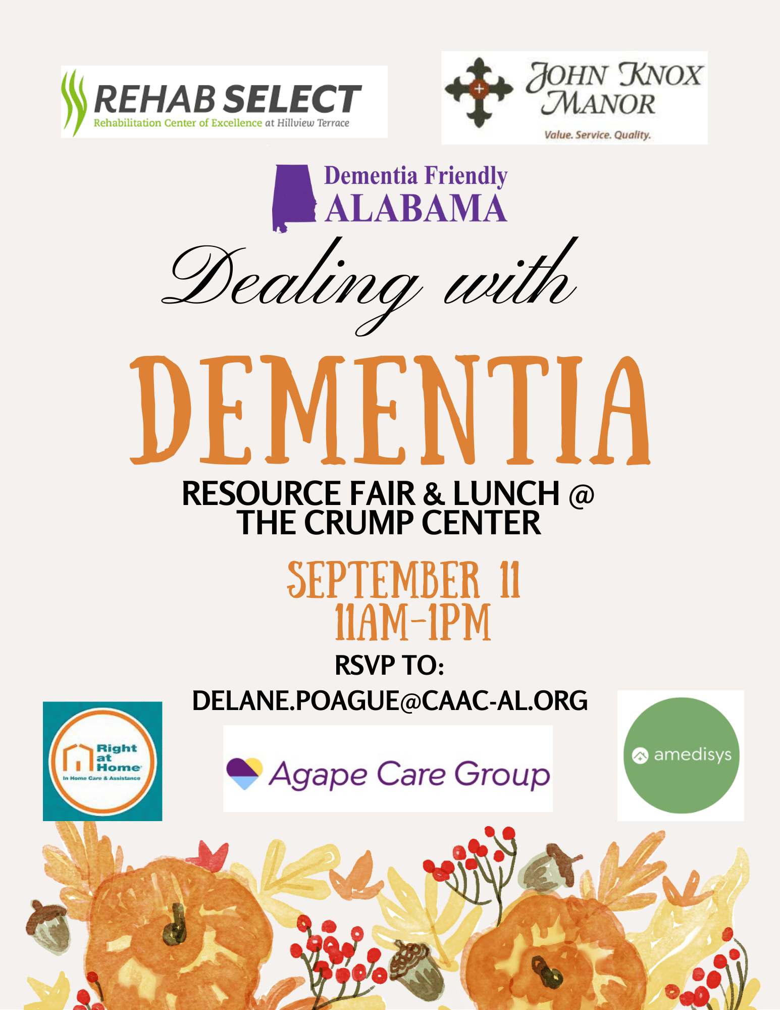 Dementia Resource Fair - CAAC